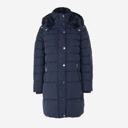 Rino & Pelle Dunkelblaue Jacke mit abnehmbarer Kapuze