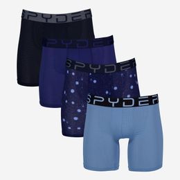 Spyder 4er-Pack mehrfarbige Boxershorts mit Logobund