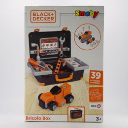 Smoby Mehrfarbige Black+Decker Spielzeugkiste mit Werkzeugen