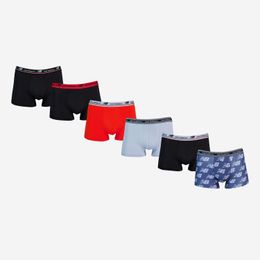New Balance 6er-Pack mehrfarbige Boxershorts
