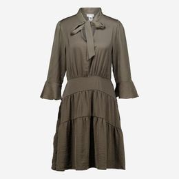 Khakigr&uuml;nes Midikleid