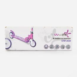 Muuwmi Rosa-lilafarbener Roller mit Logos