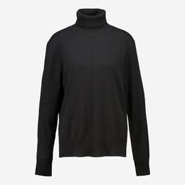Zwillingsherz Khakigr&uuml;ner Rollkragenpullover aus Kaschmir