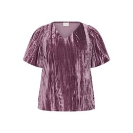 Kaffe Curve Bluse Damen Gr&ouml;&szlig;e M helllila / altrosa