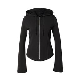 MONKI Sweatjacke Damen Gr&ouml;&szlig;e XXS schwarz