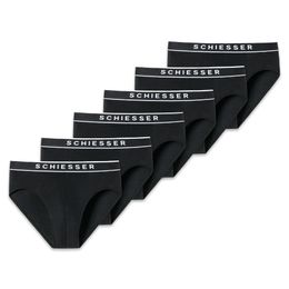 Schiesser Panty male size L Black / mottled white