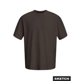 Jack & Jones Jack & Jones T-shirt Herren Gr&ouml;&szlig;e 7XL braun