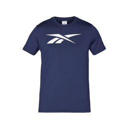 Reebok Sportshirt 'Jimmy Vector' Herren Gr&ouml;&szlig;e L navy / wei&szlig;
