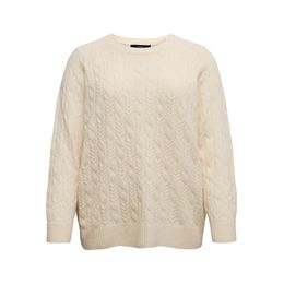 Vero Moda Curve Pullover 'CARIES' Damen Gr&ouml;&szlig;e XL ecru