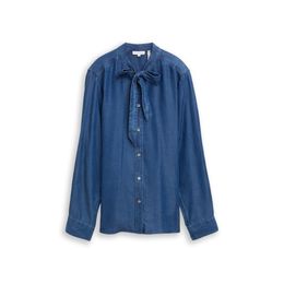Tom Tailor Bluse Damen Gr&ouml;&szlig;e S blue denim