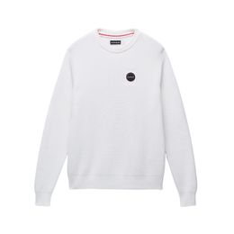 Napapijri Sweatshirt 'Prado' Herren Gr&ouml;&szlig;e XL wei&szlig;