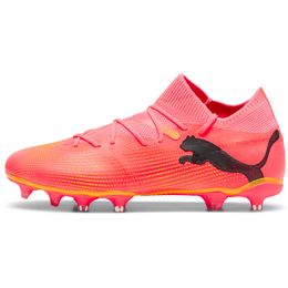 Puma Future 7 Match Fg/Ag Fu&szlig;ballschuhe Herren - rot - Gr. 44 1/2 - Mesh