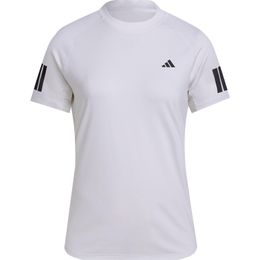 Adidas Club Tennisshirt Damen - weiß - Gr. XL - Polyester/Elastan