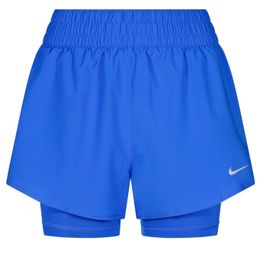 Nike One Funktionsshorts Damen - blau - Gr. XL - Polyester