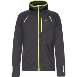 Energetics Tobbo Laufjacke Herren - grau - Gr. XL - Polyester
