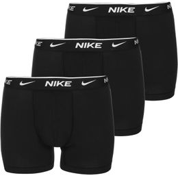 Nike Everyday Cotton Stretch Unterhose Herren, schwarz, Größe: M
