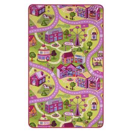 ANDIAMO Spielteppich 'Sweet Village' bunt 100 x 165 cm