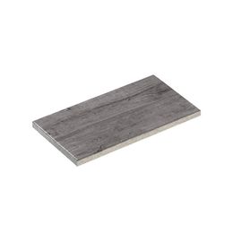 DIEPHAUS Terrassenplatte 'T-Court Fine Wood' Beton graphit 60 x 30 x 4 cm