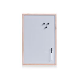 zeller Magnettafel Metall/Kiefer 59 x 39,5 cm