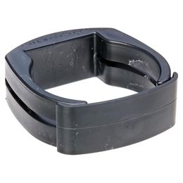 Clipschellen 'Fix-Clip Pro' schwarz, f&uuml;r Zaunpfosten &Oslash; 60 mm 3 St&uuml;ck