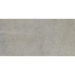 Bodenfliese 'Beton Fango' Feinsteinzeug 30,5 x 61 cm grau