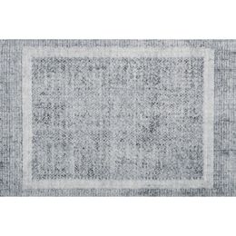 barbara becker Fußmatte 'BB Square' shiny silver 50 x 70 cm