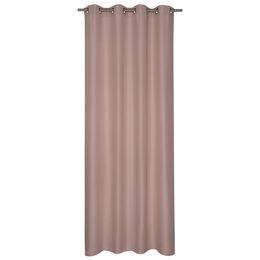 &Ouml;senschal 'Lino' Uni rosa 140 x 255 cm