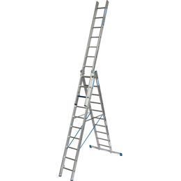 Krause Vielzweckleiter 'Stabilo' 3 x 10 Sprossen, 6,90 m