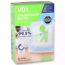 Vivess Staubsaugerbeutel 'V01' 4 Stück