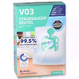 Vivess Staubsaugerbeutel 'V03' 4 Stück