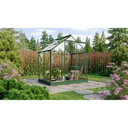Vitavia Gew&auml;chshaus 'Triton 2500' 190,4 x 128,9 cm mit 3 mm Sicherheitsglas smaragdfarben