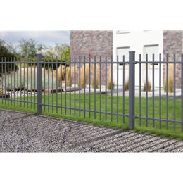 deutsche zauntechnik Zaunsystem-Set 'Residenz select Brienz+' anthrazit 1000 x 120 cm