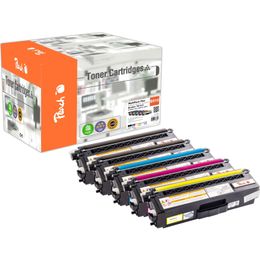Peach B910 5 Toner (2*bk, c/m/y) ersetzt Brother TN-910 f&uuml;r z.B. Brother HLL 9310 CDW, Brother HLL 9310 CDWT, Brother HLL 9310 CDWTT (wiederaufbereitet)