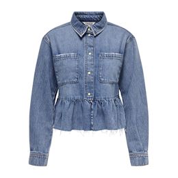 Only Bluse 'ONLElli' Damen Gr&ouml;&szlig;e S blue denim