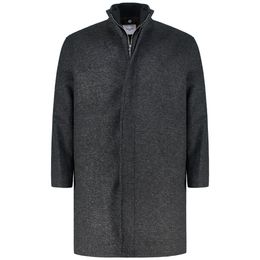 Jack & Jones Große Größen Jack&Jones Kurzmantel aus Wollmischung Farbe anthrazit Größe: 4XL