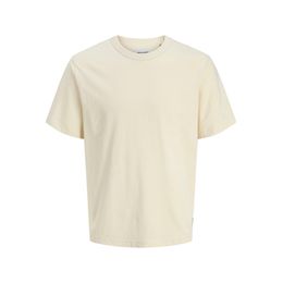Jack & Jones JACK & JONES T-Shirt 'JJEDOVER' Herren Gr&ouml;&szlig;e XS wollwei&szlig;