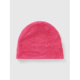 Benetton Wendebeanie in Pink/ Rosa - 74% | Größe 130 | Kindermuetzen