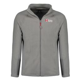 Canadian Peak Fleecejacke "Tugeak" in Grau - 71% | Größe S | Herren-pullover-sport