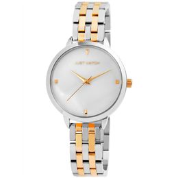 Quarzuhr Lady, bunt (bicolor), Armbanduhren, Damen