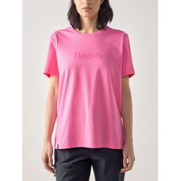 Hagl&ouml;fs Hagl&ouml;fs Shirt "Outsiders" in Pink - 31% | Gr&ouml;&szlig;e L | Damen-tops