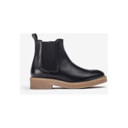 Unisa Leder-Chelsea-Boots in Schwarz - 66% | Größe 36 | Stiefeletten