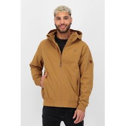 alife and kickin Übergangsjacke "DonAK" in Senf - 50% | Größe L | Herren-plussize