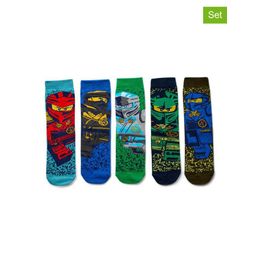 Lego 5er-Set: Socken in Bunt - 19% | Größe 34-36 | Kinder-socken-strumpfhosen