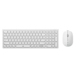 Alogic Echelon Compact USB-C BT Keyboard German + Mouse White