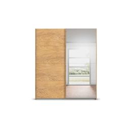 Höffner Schwebetürenschrank mit Spiegel Malva Extra verspiegelt Maße (cm): B: 181 H: 210 » Höffner