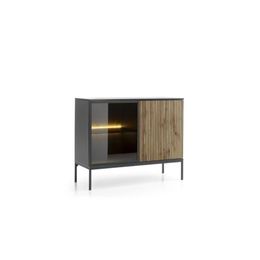 H&ouml;ffner Sideboard Sentino schwarz Ma&szlig;e (cm): B: 103,5 H: 83,2 &raquo; H&ouml;ffner