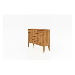 Höffner Highboard Erik holzfarben Maße (cm): B: 127 H: 100 » Höffner