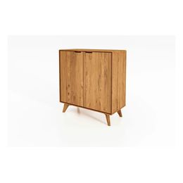 Höffner Highboard Albert holzfarben Maße (cm): B: 90 H: 92 » Höffner