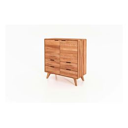 Höffner Highboard Albert holzfarben Maße (cm): B: 90 H: 92 » Höffner