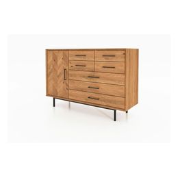 Höffner Highboard Clara holzfarben Maße (cm): B: 144 H: 95 » Höffner